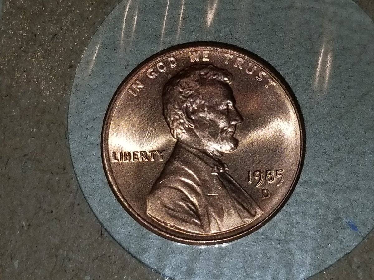 1985 D Lincoln Penny In Great Condition With Errors - Coin Community Forum
