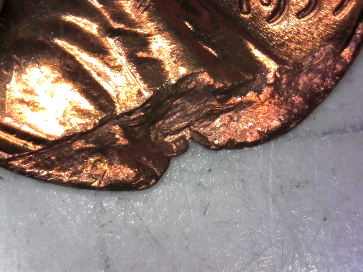 1959 Penny Not Sure If Error, Clipped Or Just Damaged. - Coin Community ...