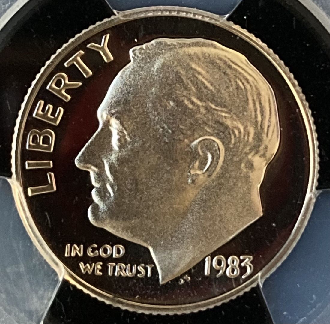 1983 Proof Roosevelt Dime Error - Coin Community Forum