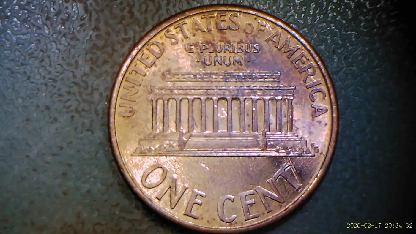 1994 Lincoln Memorial Cent / LMC With Reverse Inside The Column Issues ...