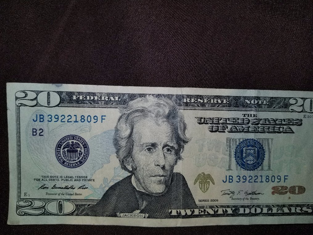 Blue Seal 20 Dollar Bill - Coin Community Forum