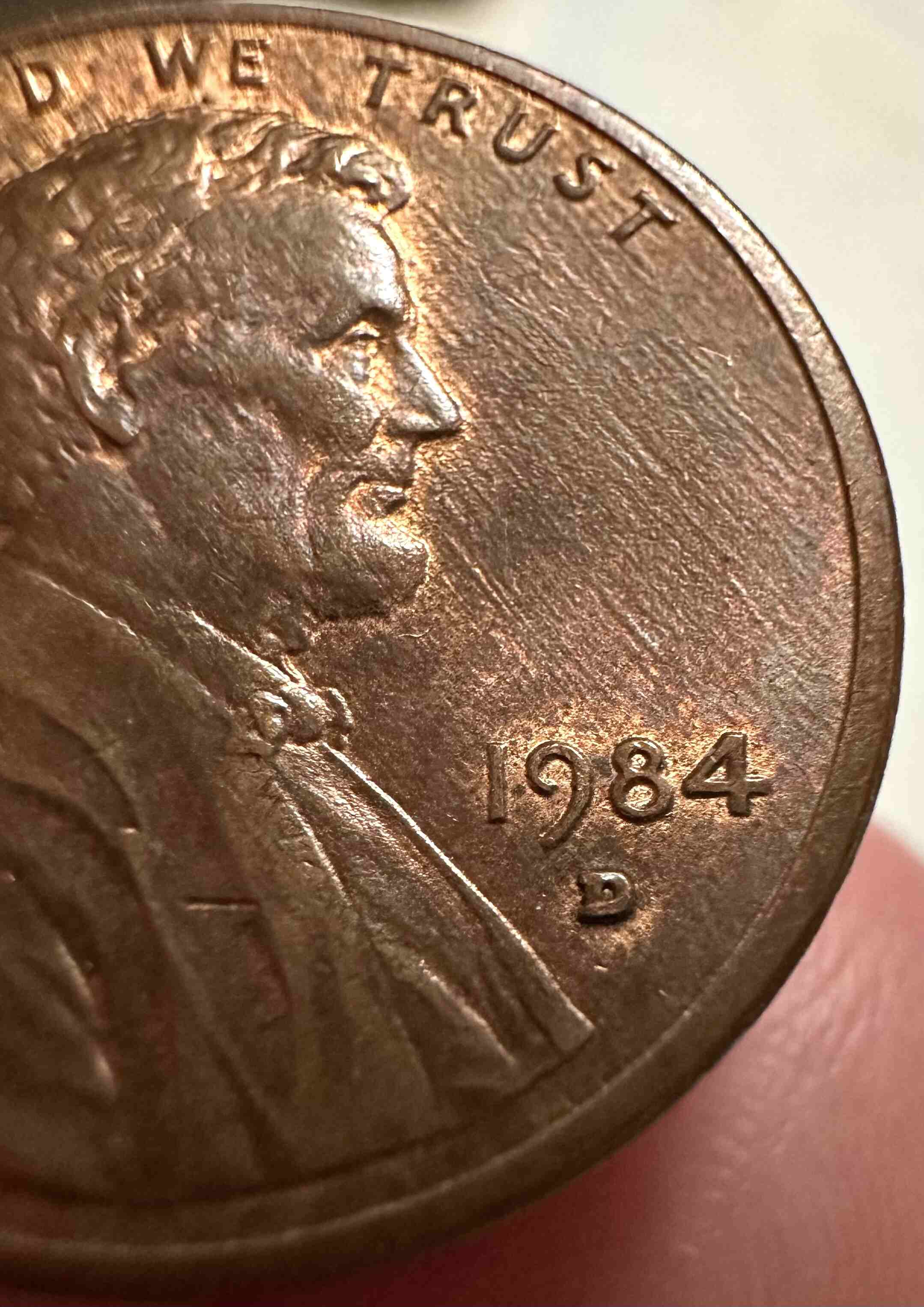 1984-D Lincoln Penny - Repunched Mint Mark / RPM ? - Coin Community Forum