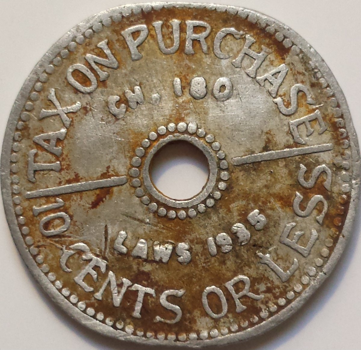 1935 Washington Tax Token - Coin Community Forum