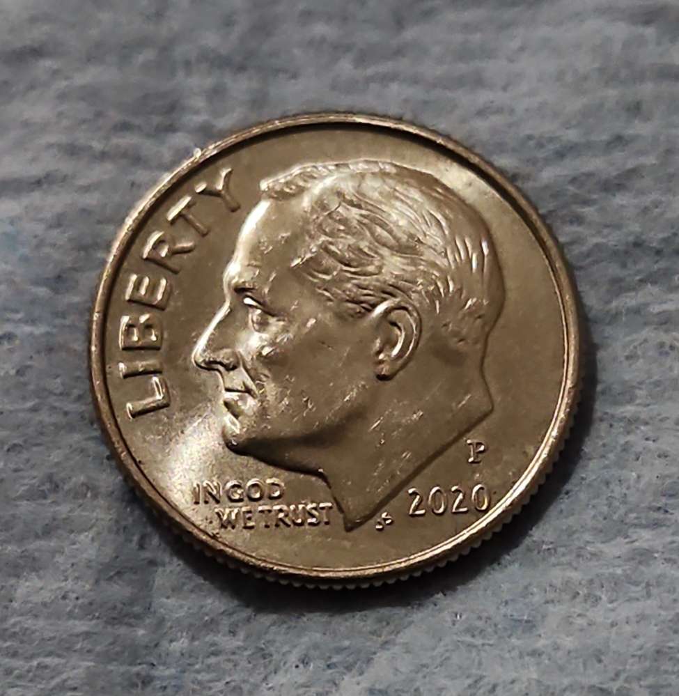 2020 P Roosevelt Dime ?type Of Doubling? - Coin Community Forum