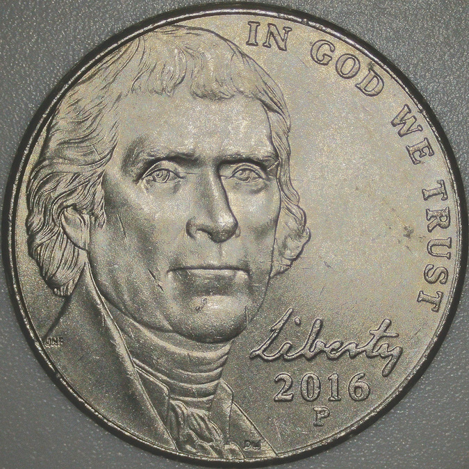 2016-P Jefferson Nickel Die Clash - Coin Community Forum