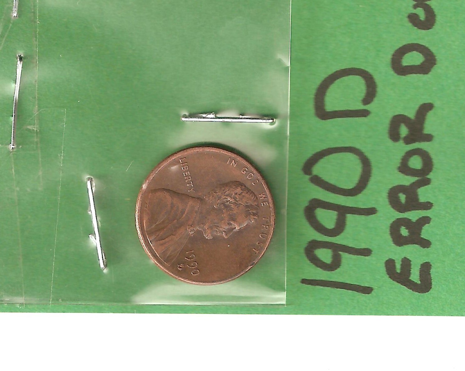 1990 D Penny Error Help With Value - Coin Community Forum