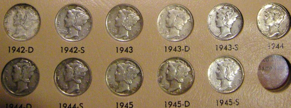 Mercury Dime Complete Set! - Coin Community Forum