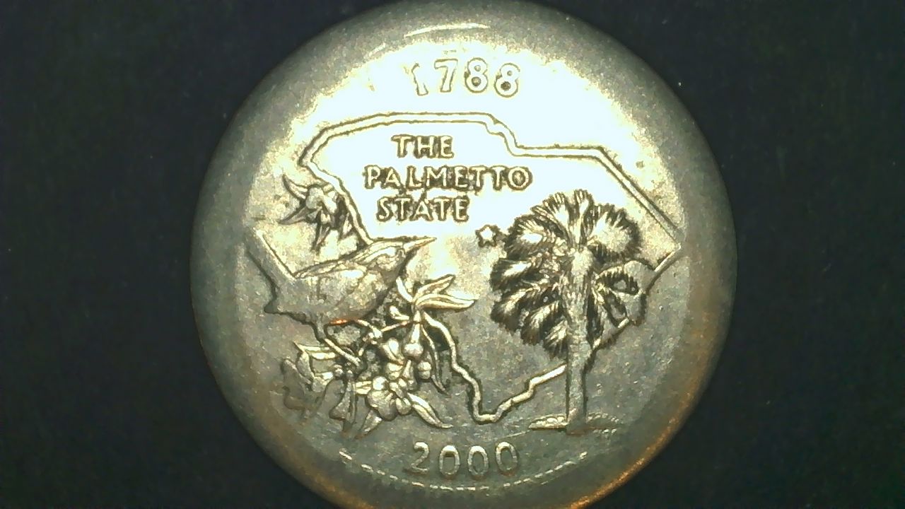 2000 D South Carolina Quarter - Planchet Error Or PMD? - Coin Community ...