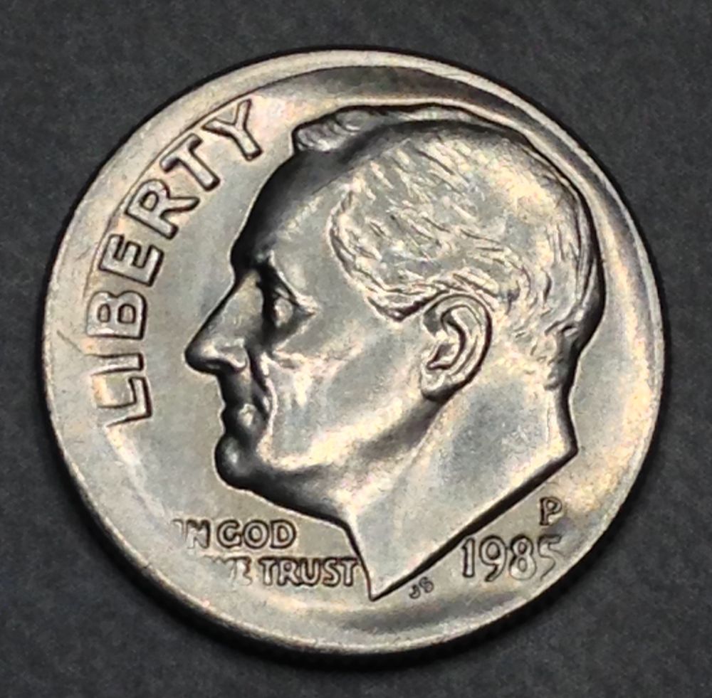 1985-P Dime Strike Error? - Coin Community Forum