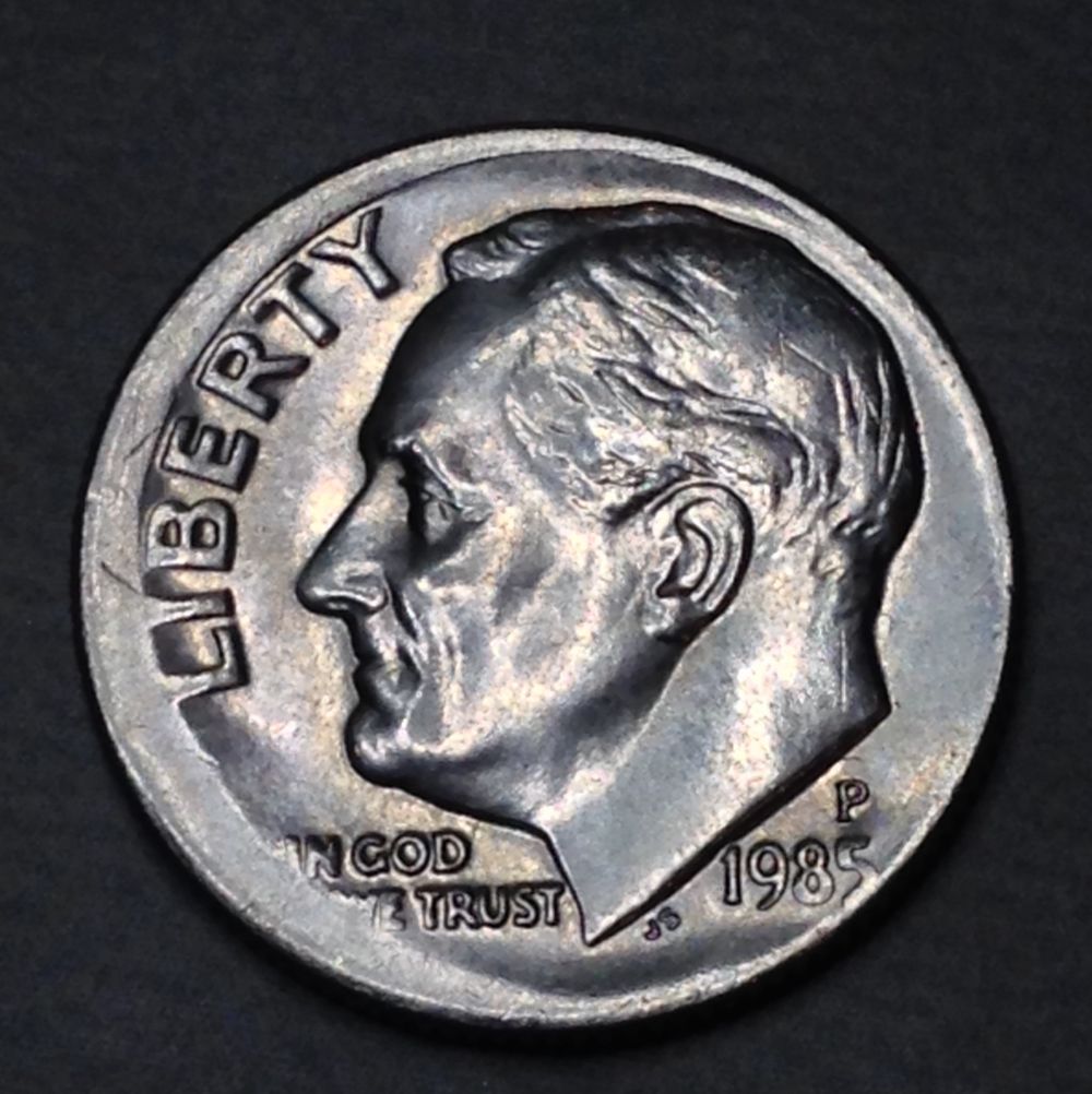 1985-P Dime Strike Error? - Coin Community Forum