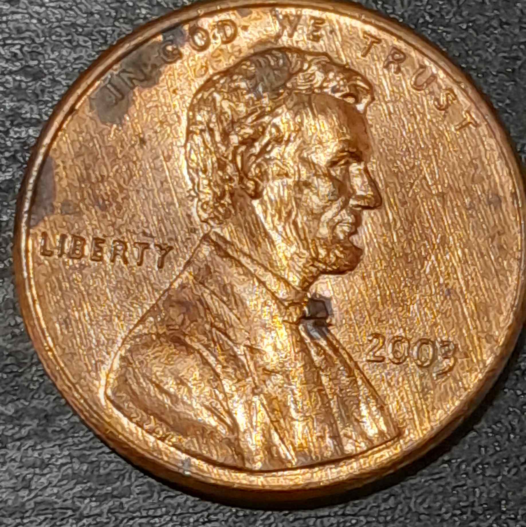2003 No Mint Lincoln Memorial Penny - Coin Community Forum
