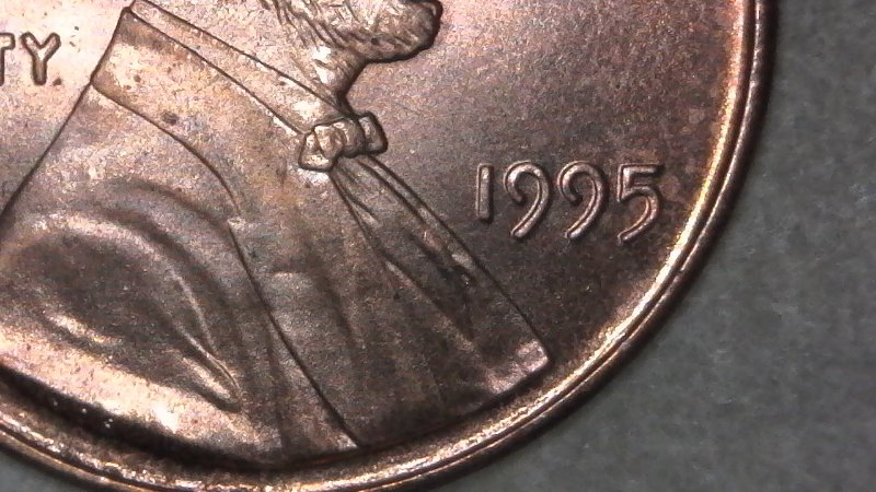 1995 P Lincoln Memorial Cent Doubled Die Obverse / DDO -001 - Coin ...