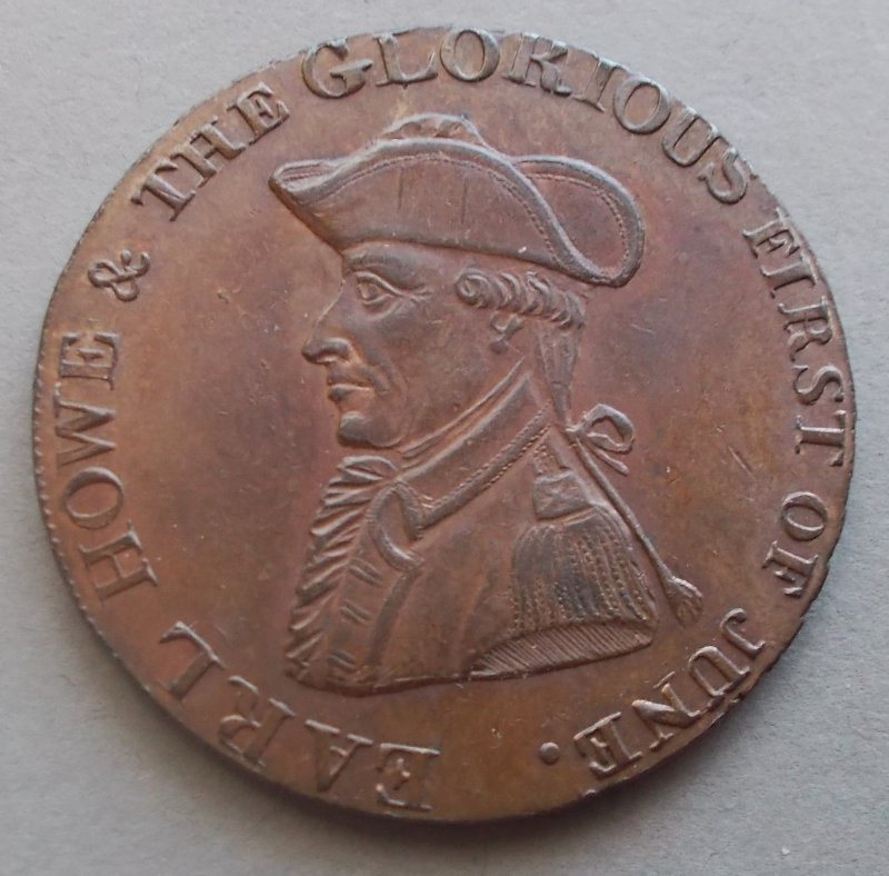 Earl Howe Halfpenny (1794) - Coin Community Forum