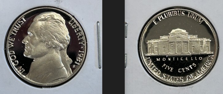 1981-S Jefferson Nickel Type 2 - Coin Community Forum
