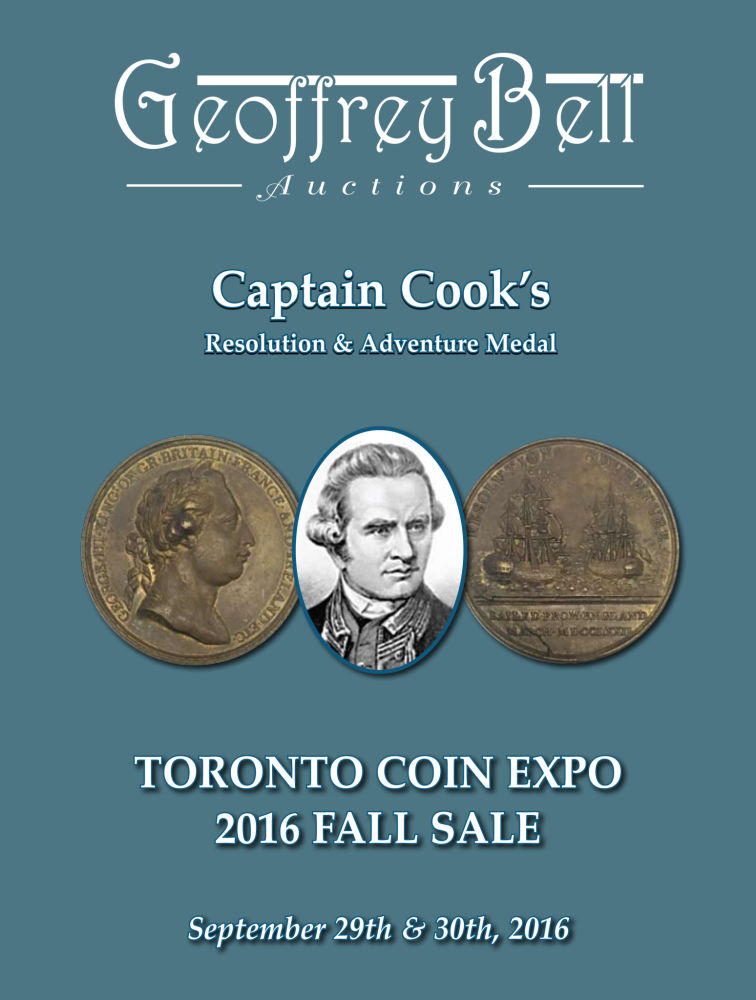 Toronto Coin Expo - Canada's Coin Show & Auction, Fall 2016 - Sept 30 ...