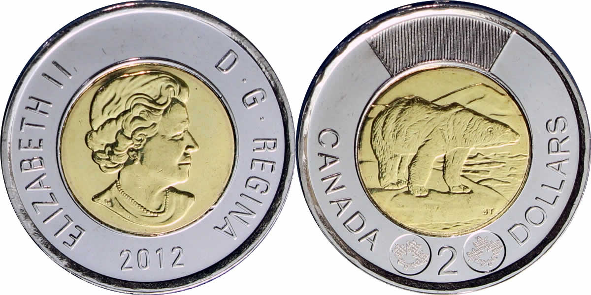 2012 Elizabeth II Two Dollar Mintage, Photos, Specifications, Errors ...