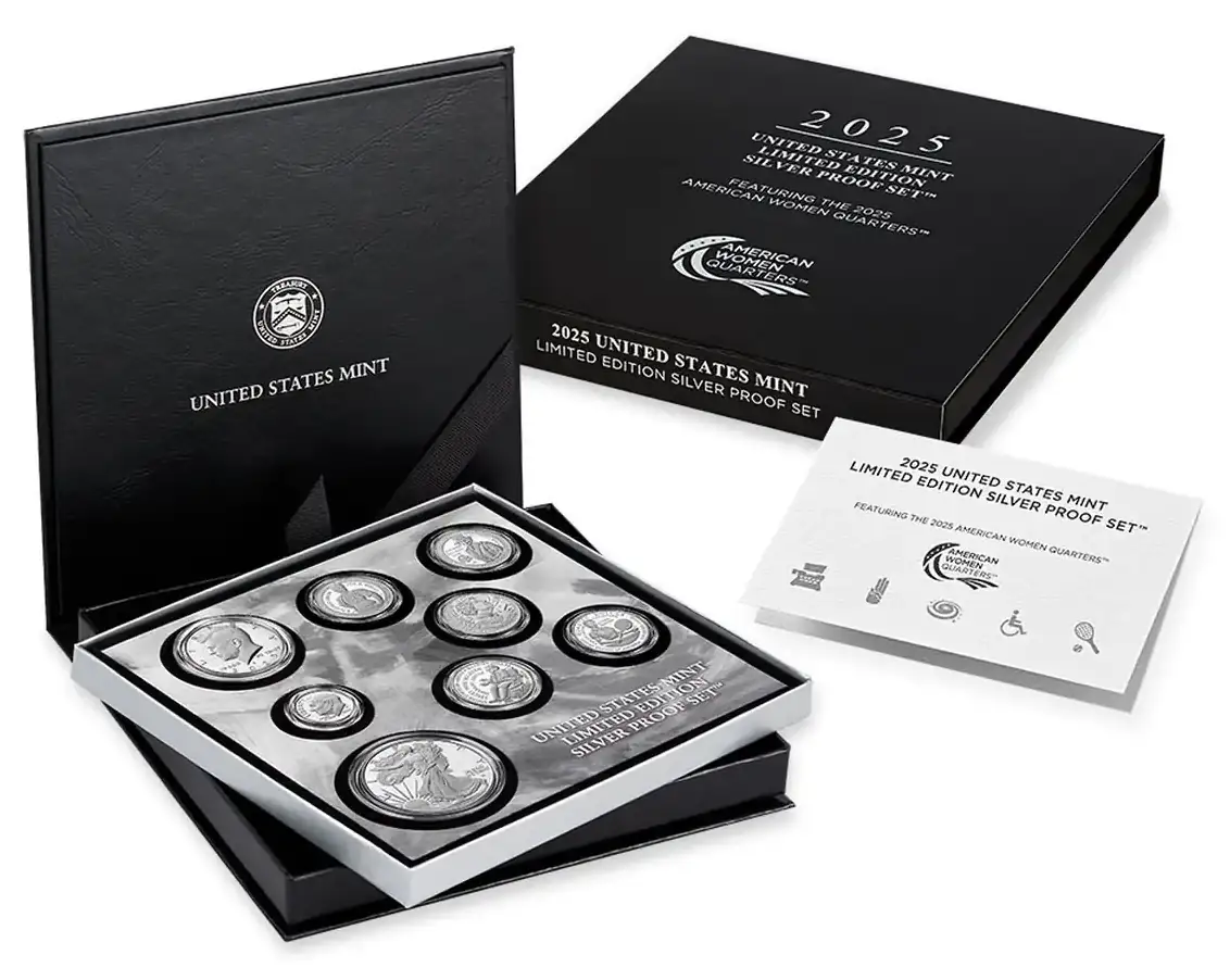 2025 United States Mint Limited Edition Silver Proof Set Available On ...