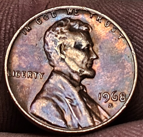 1968 S Penny Cool Patina Grade? - Coin Community Forum