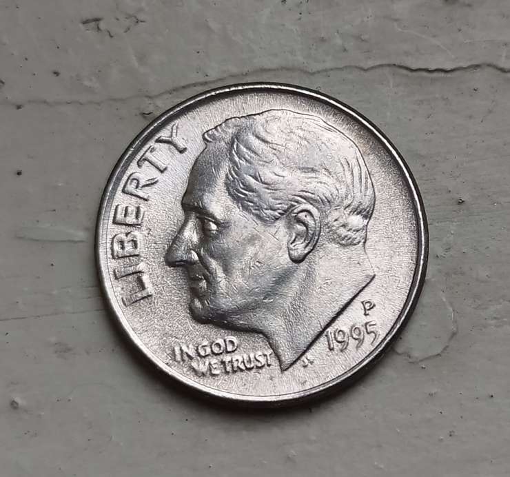 Strange Error On The Back Of 1995-P One Dime - Coin Community Forum