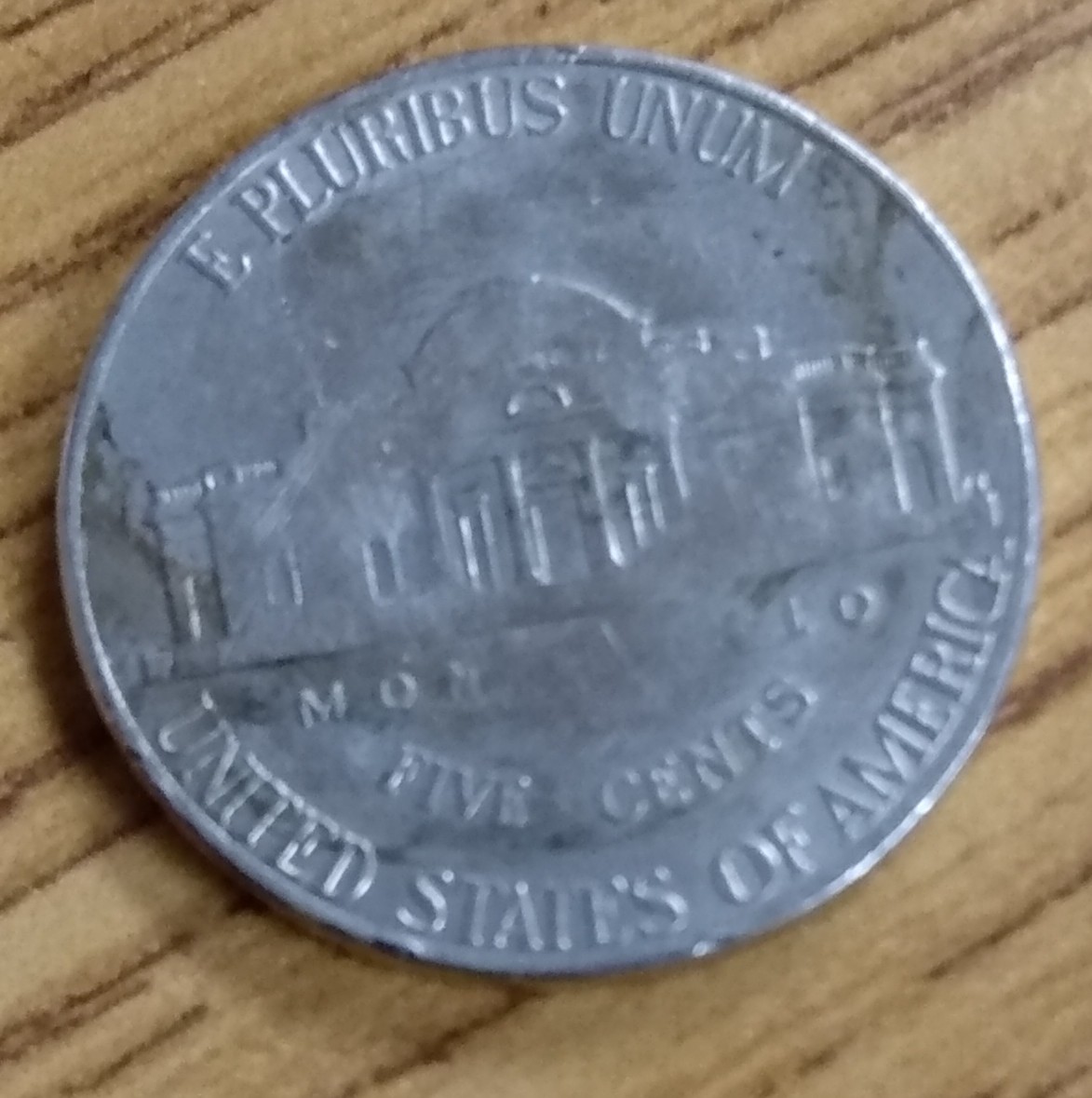 2019 Nickel Error? Large Amount Of Front/Back Missing. Lower Digit Of ...
