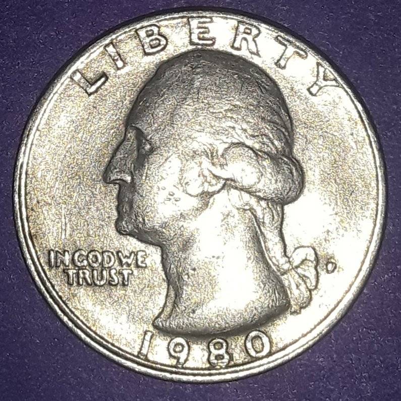 1980 P Quarter Filled In P And Doubling - Coin Community Forum