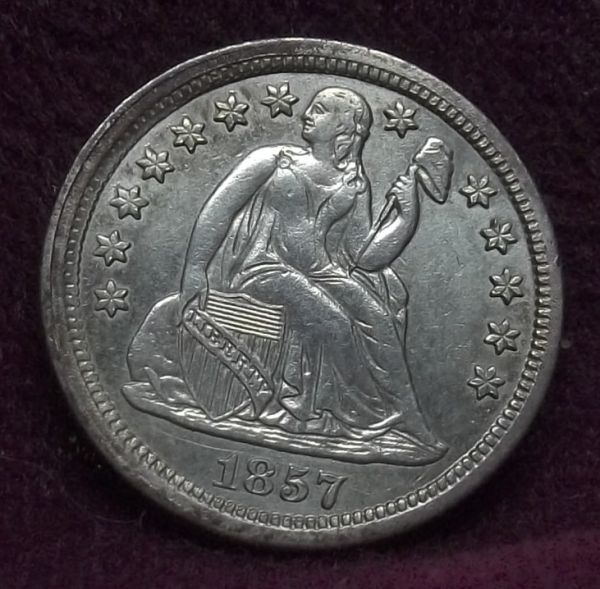 If Ever A Wonderful Whiz There Was .. 1857 Seated Linebacker - Coin ...