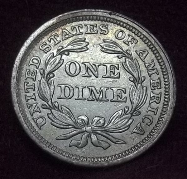 If Ever A Wonderful Whiz There Was .. 1857 Seated Linebacker - Coin ...