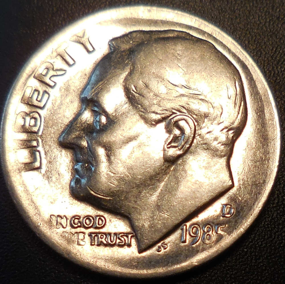 1985 D Roosevelt Dime-Error? - Coin Community Forum