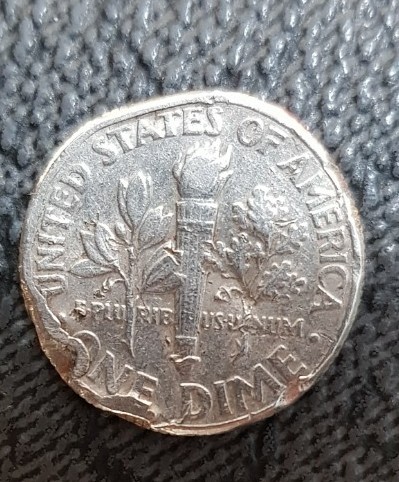 2000 D Roosevelt Dime What Kind Of Damage Is This Or Error? Thanks For ...