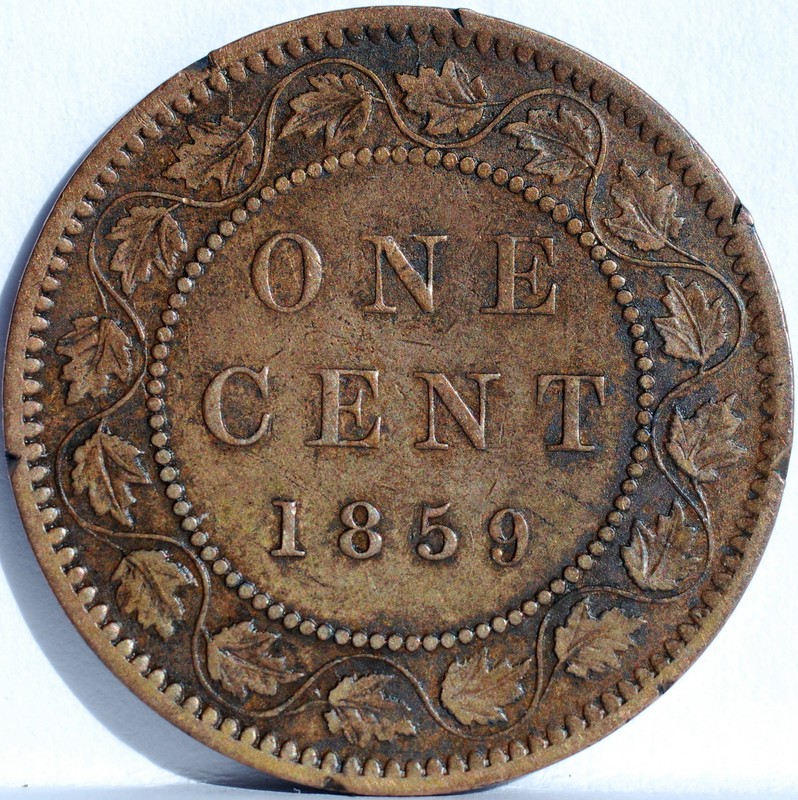 1859 Cent Variety From The Montreal Coin Show.. - Coin Community Forum