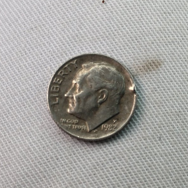 1982 Dime Mink Mark/Error? - Coin Community Forum