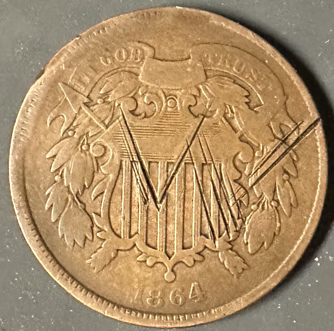 1864 Two-Cent Piece Error? - Coin Community Forum