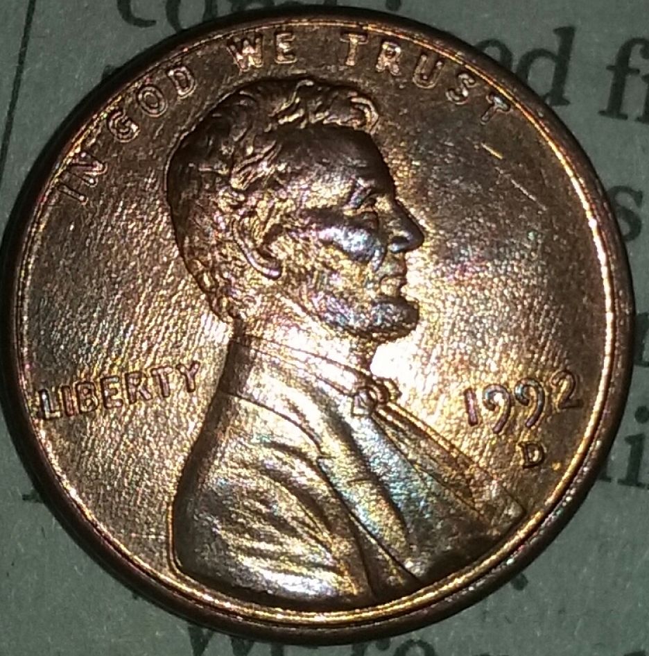 1992 D Penny Wide AM - Coin Community Forum
