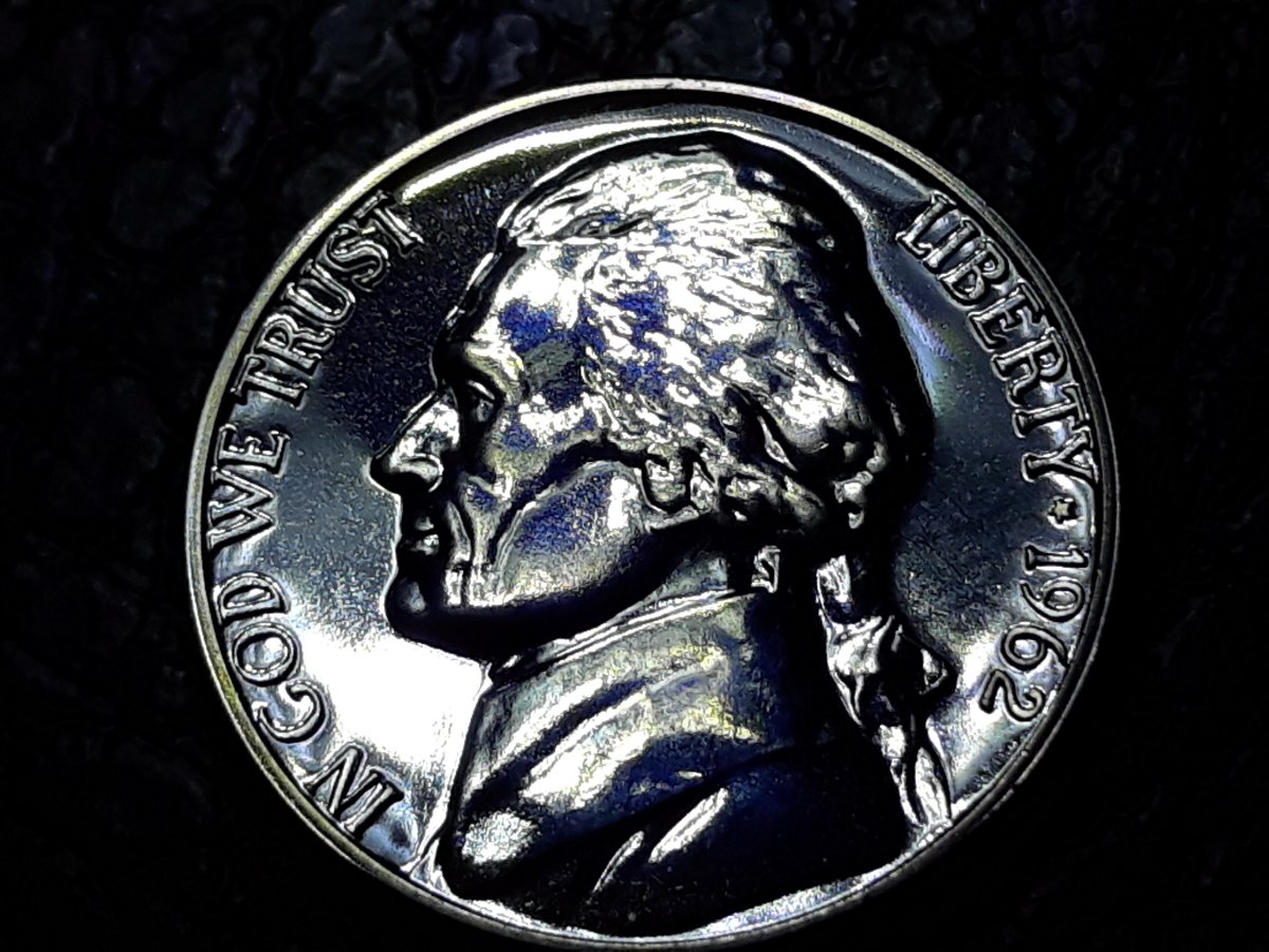 1962 Nickel Proof W/Blue Toning - Coin Community Forum
