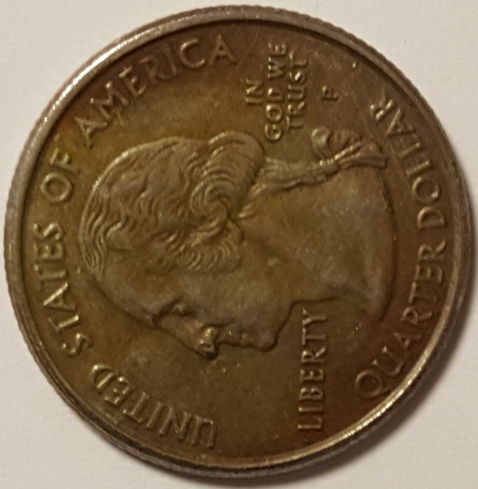 2000 Virginia State Quarter Color/Toning Error? - Coin Community Forum