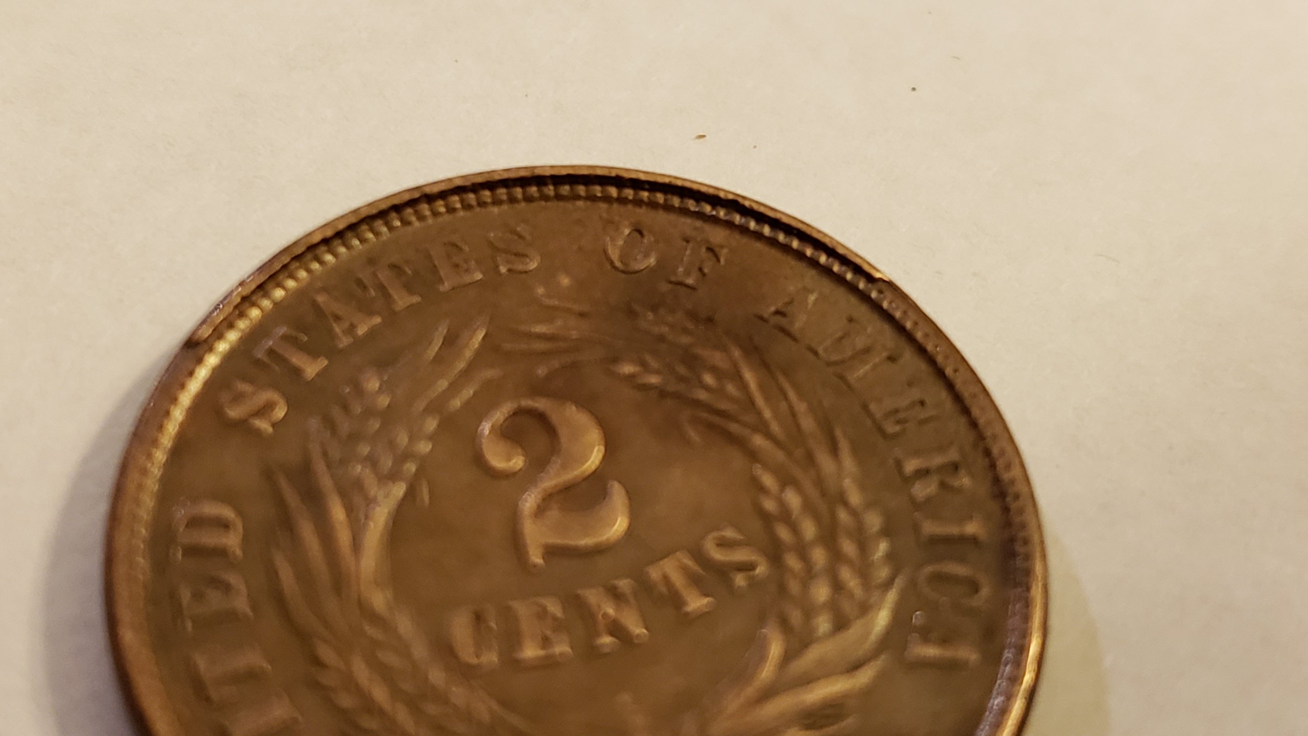 1864 2 Cent Error Large Motto - Coin Community Forum