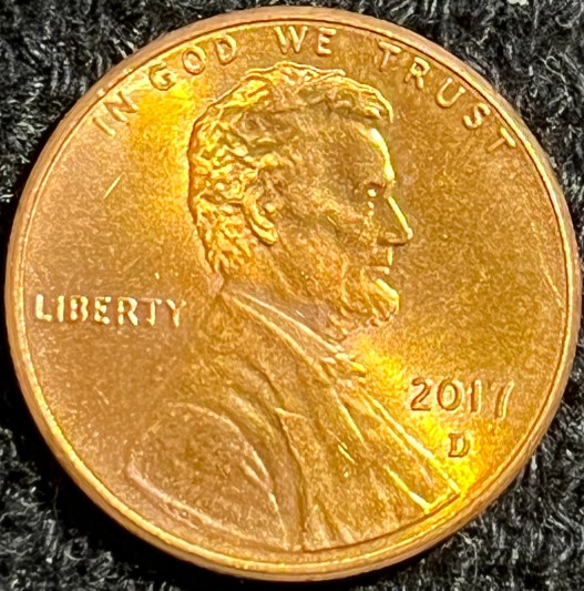 2017 D Penny With Gold Tone ? - Coin Community Forum