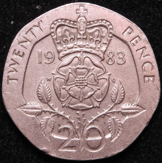 Very Late Die State 1983 British 20 Pence? - Coin Community Forum