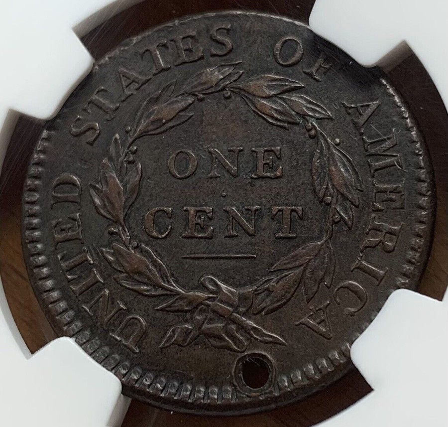 Thoughts On This 1814 Classic Head Large Cent (Holed) - Coin Community ...