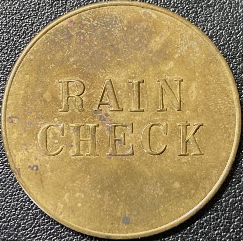 Help Needed To Identify Rain Check Token - Coin Community Forum