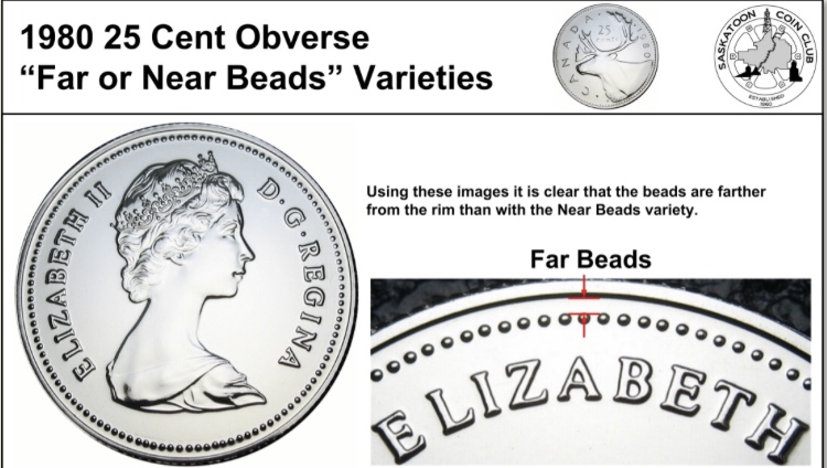 1980 Near Or Far Beaded Canadian Quarter? - Coin Community Forum