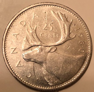 1980 Near Or Far Beaded Canadian Quarter? - Coin Community Forum