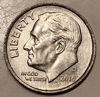 2016 D Roosevelt Dime, New Doubled Die Reverse / DDR - Coin Community Forum
