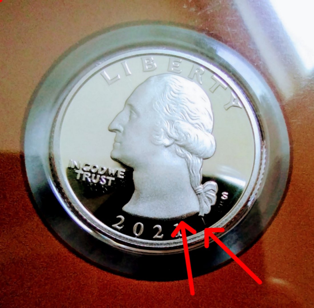 2021 S Proof Set With Possible Feeder Finger Errors - Coin Community Forum