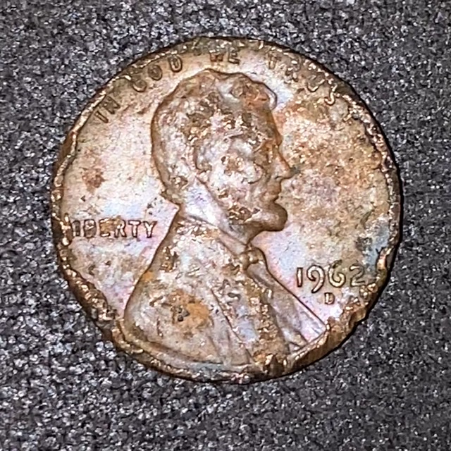 1962-D Penny Error? Is This An Error Or Damage? - Coin Community Forum