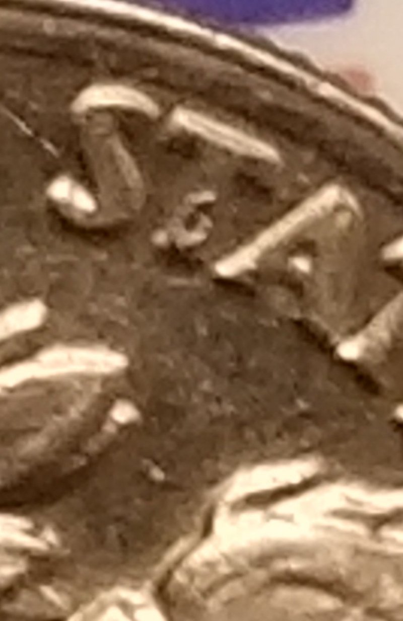 1996 Roosevelt Dime Misprint Mint On Front Hidden Number On Back ...