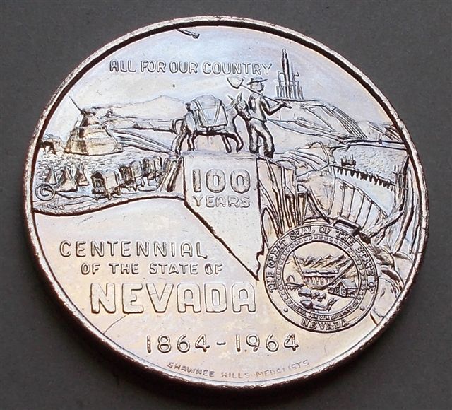 Nevada Centennial Medallion - Coin Community Forum