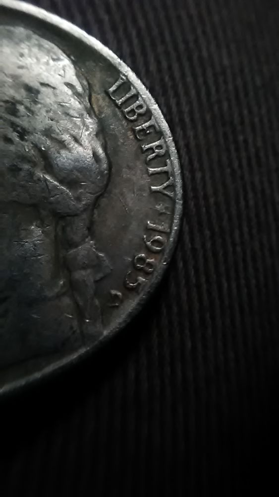 1985 D Nickel Error? Or Is It Just Aged? Pro Input Needed Please ...