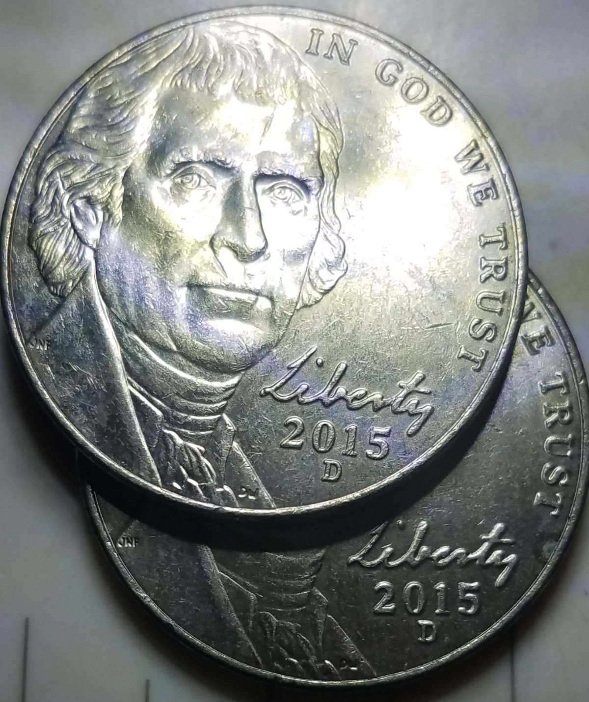 2015 D Nickel Obverse Doubling - Coin Community Forum