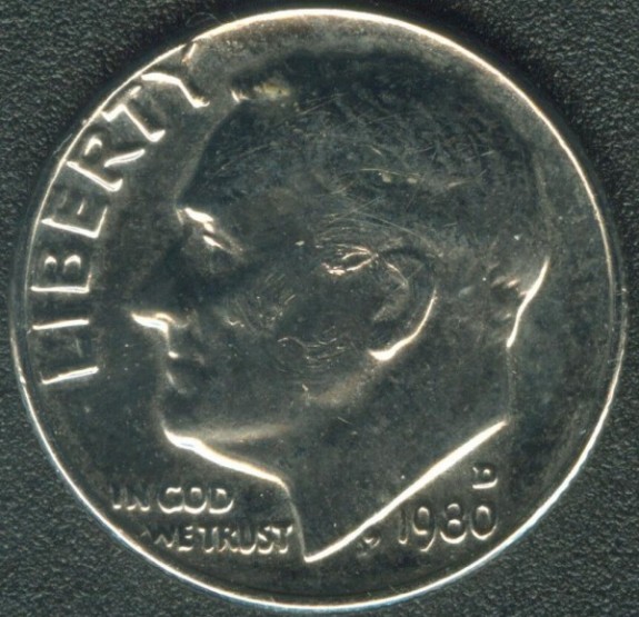 1980-D Roosevelt Dime - Error Or Not ? - Coin Community Forum
